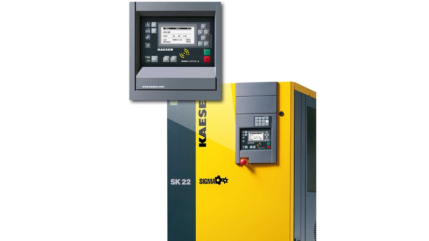 Integrated intelligence: Sigma Control 2 – KAESER KOMPRESSOREN (THAILAND) LTD.