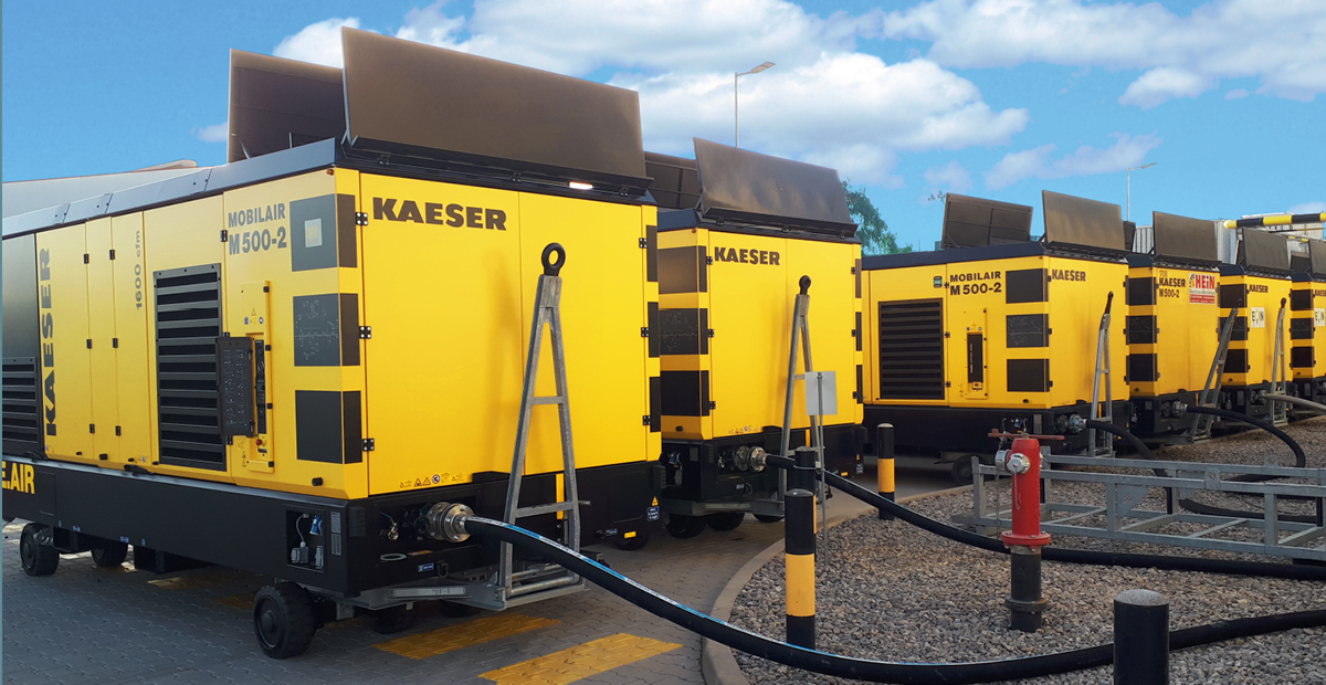 Compressed air bridging in the nick of time - KAESER KOMPRESSOREN