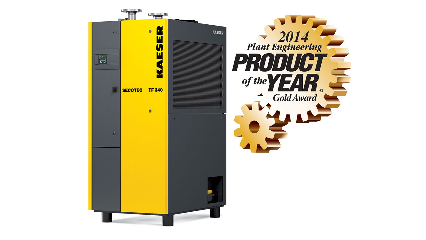 Secotec TF refrigeration dryer wins gold – KAESER KOMPRESSOREN ...